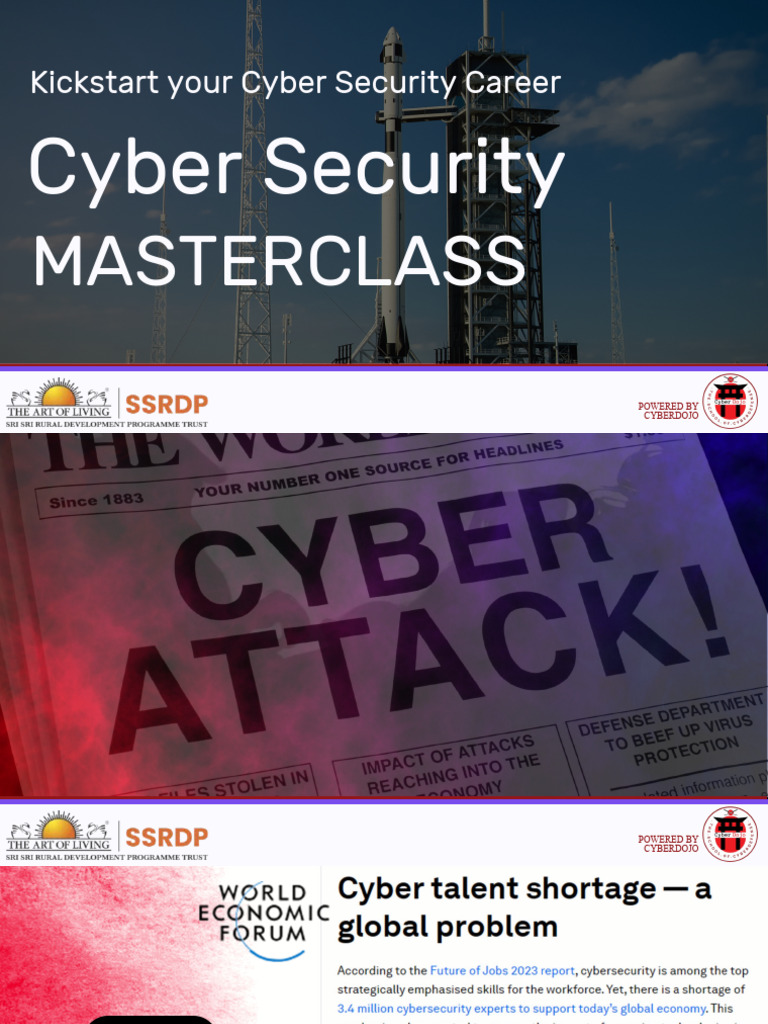 Masterclass SSRDP X CyberDojo June | PDF | Security | Computer Security
