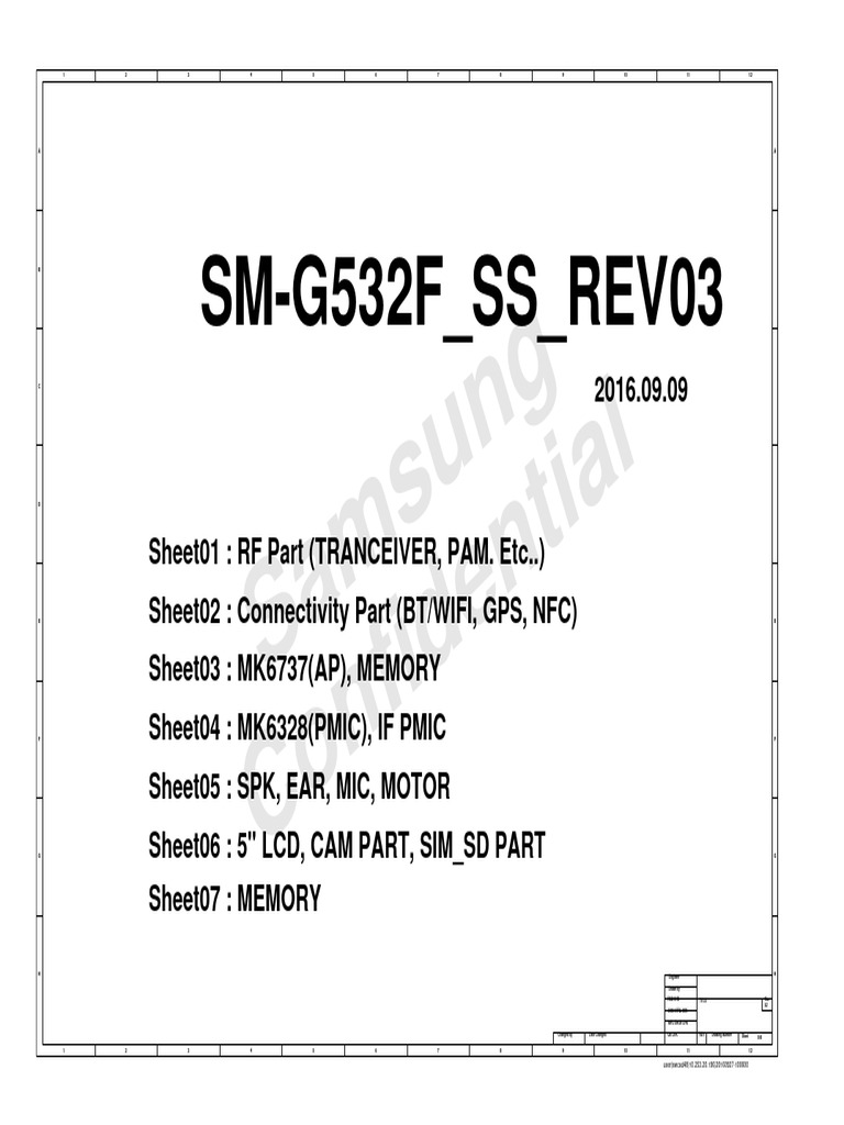 SM-G532F SS Rev03 160929 | PDF