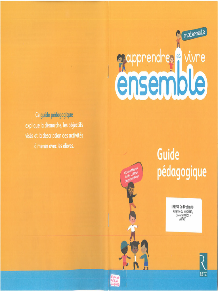 Apprendre Ensemble Vivre Ensemble RETZ | PDF