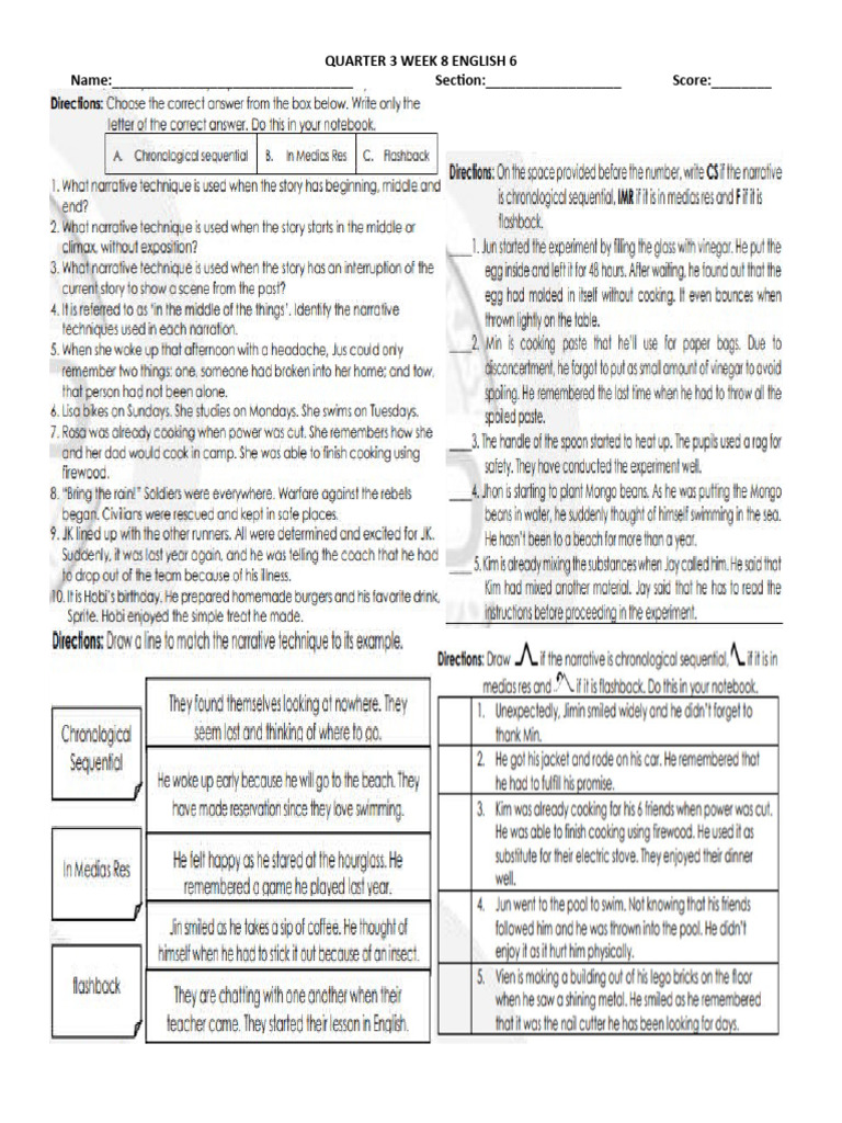 Quarter 3 Week 8 English 6 | PDF | Home & Garden | Technology & Engineering
