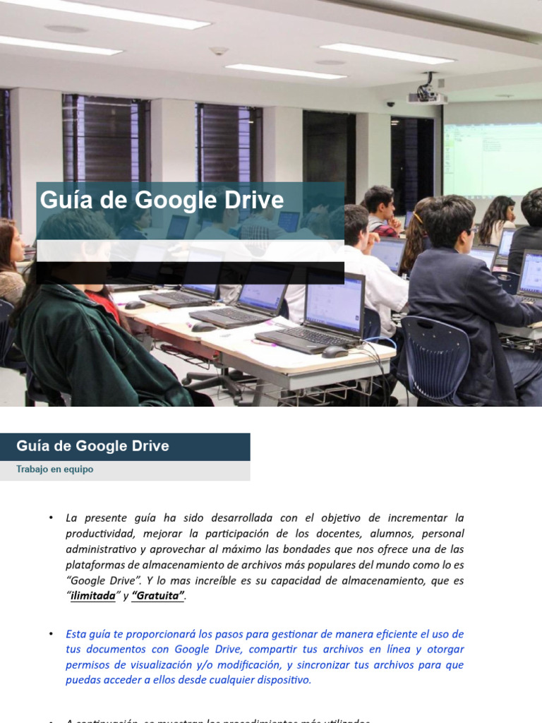 Guia de Google Drive | PDF | Archivo de computadora | Software de la ...