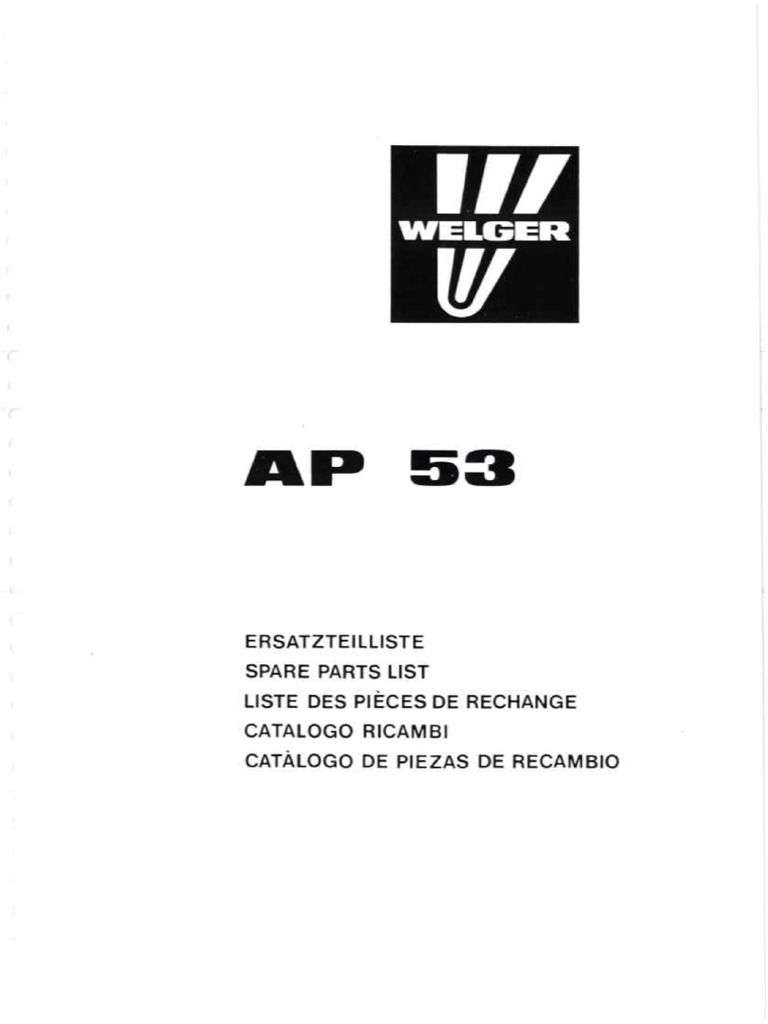 Welger Ap53 | PDF
