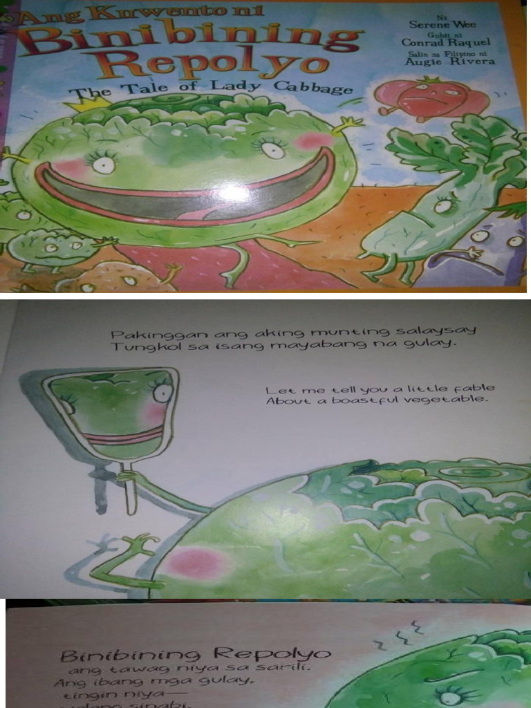 Ang Kwento Ni Binibining Repolyo | PDF