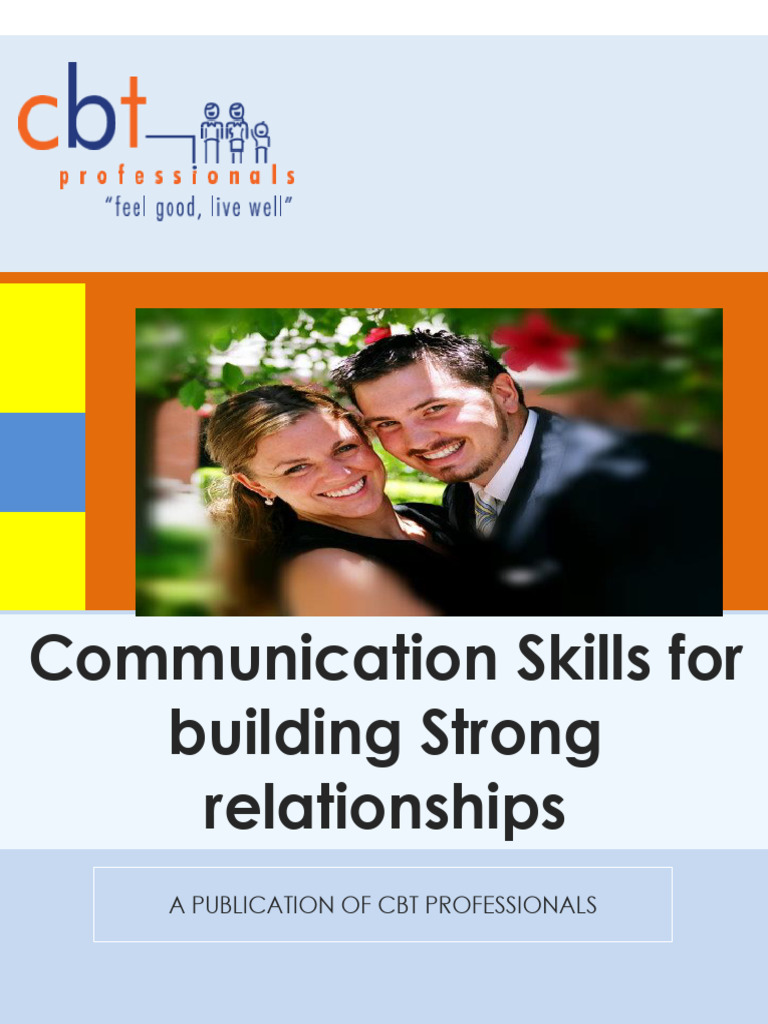 Communication Skills For Building Strong Relationships | PDF | Communication | Psychological ...