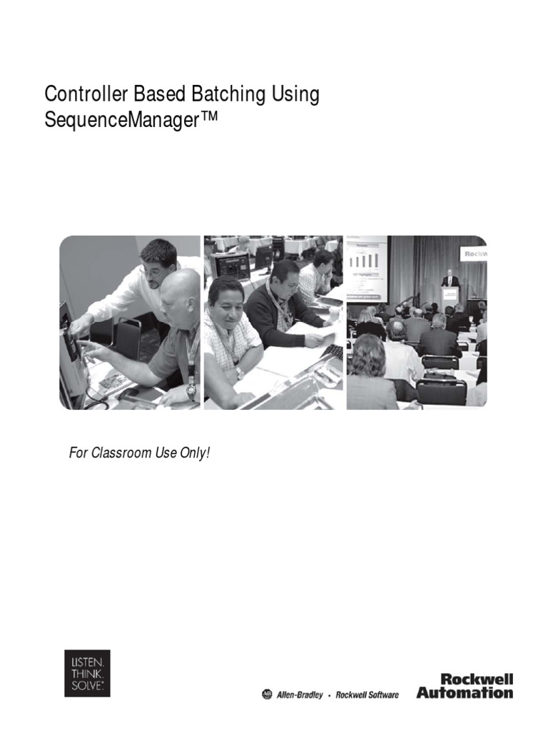 Controller Based Batching Using SequenceManager Lab TechED 2018-PR14 | PDF | Parameter (Computer ...