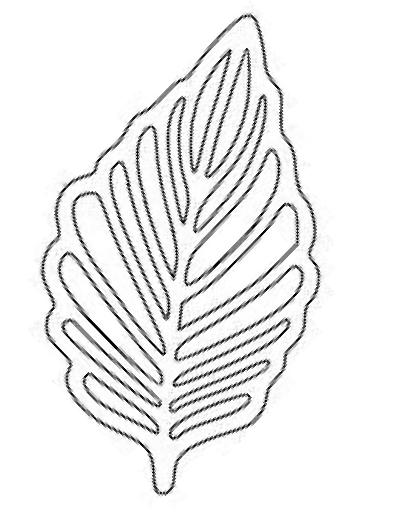 Moldes de Hojas Grandes | PDF