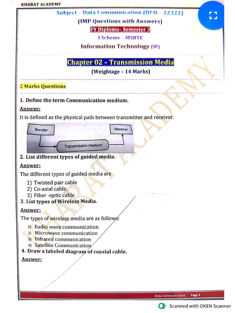Transmission Media | PDF