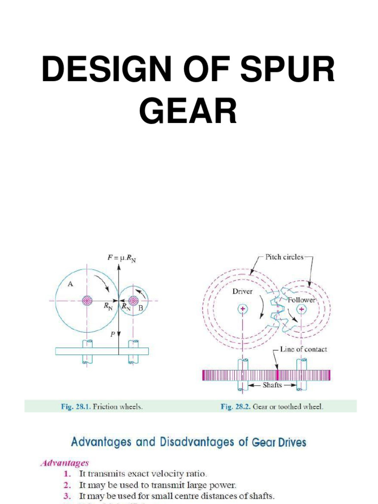 Module 4 Spur gear | PDF