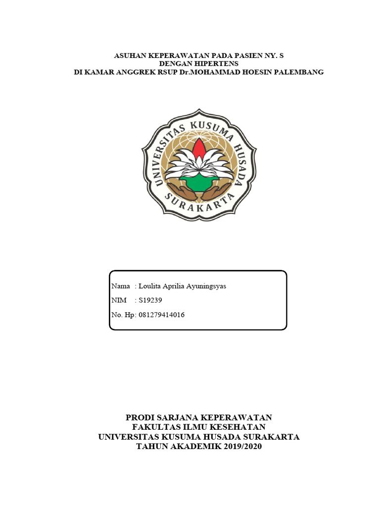 Askep Hipertensi | PDF | Kesehatan Holistik