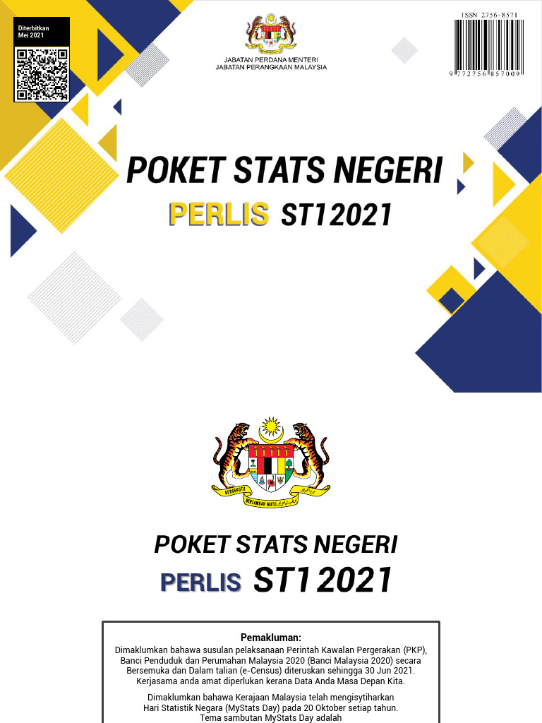 Poket Stats Perlis ST1-2021 | PDF