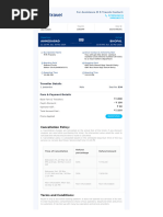 Bus Ticket Format in Word | PDF