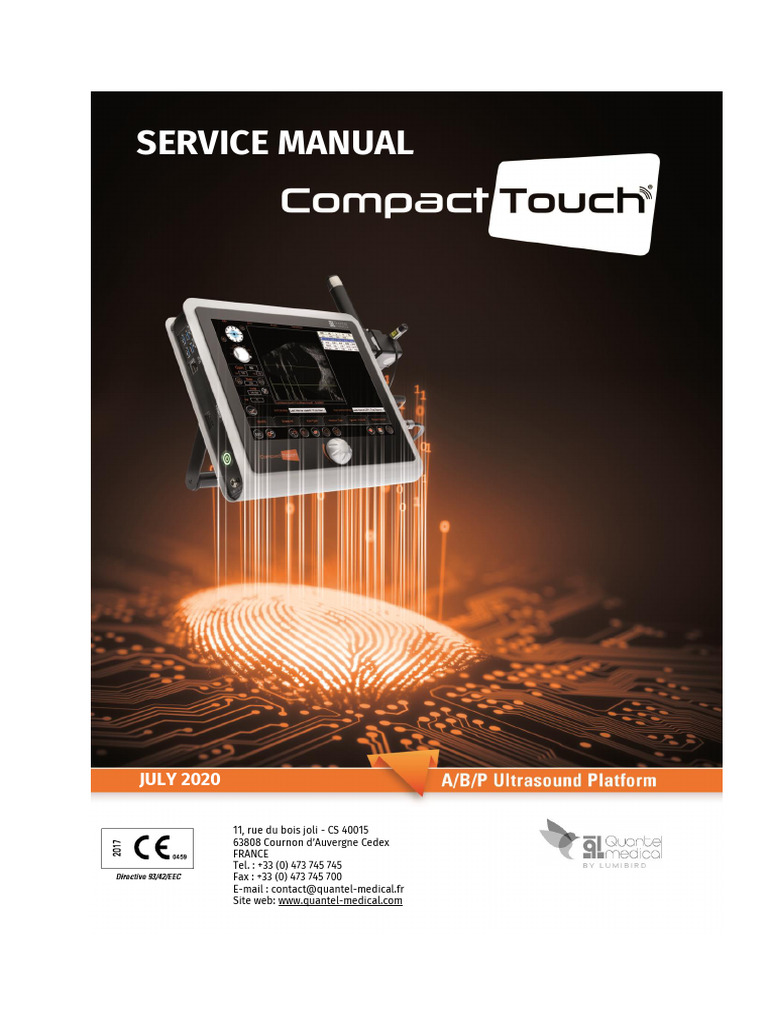 Manual de Servicio Compact Touch Quantel Medical | PDF | Electrical ...