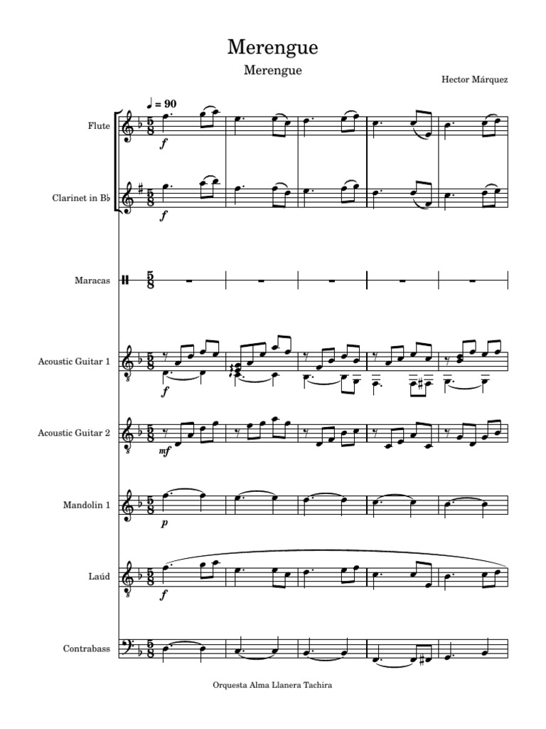 Merengue Instrumentation Overview | PDF | Musical Instruments