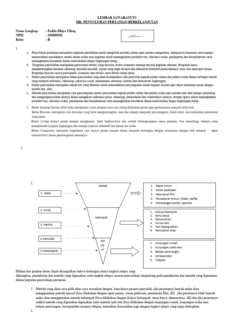 LBR JW UTS (Nama - NPM - KLS) | PDF