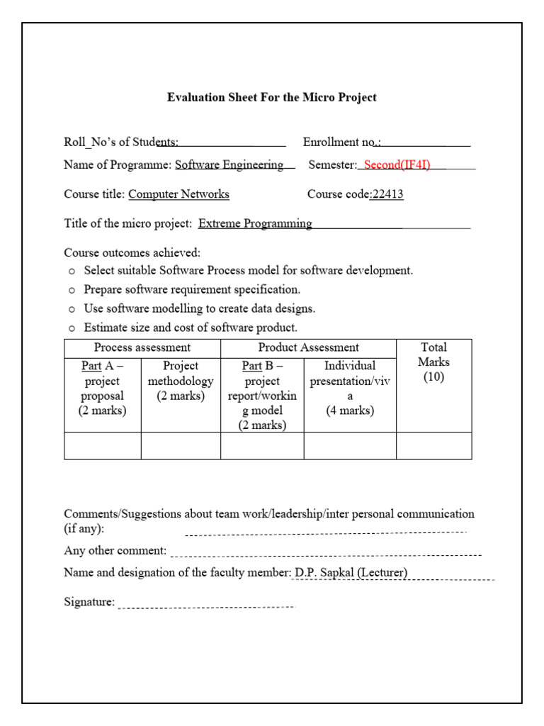 Micro Project Report Sen 2020 Pdf Agile Software Development Test Driven Development