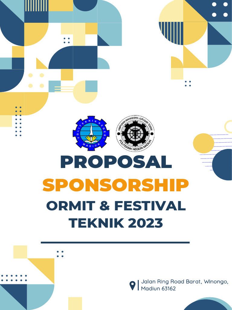 Proposal Sponsorship Ormit Dan Festival Teknik 2023 | PDF | Seni