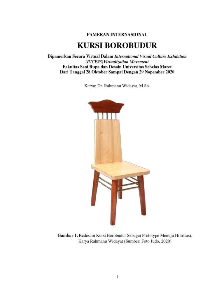 Konsep Pameran Virtual Ivce3 Kursi 2020 | PDF