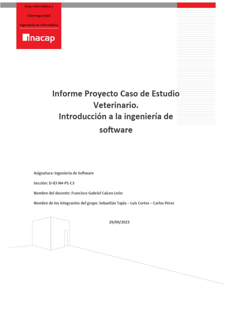 Informe Ingenieria de Software. | PDF | Software | Ingeniería de software