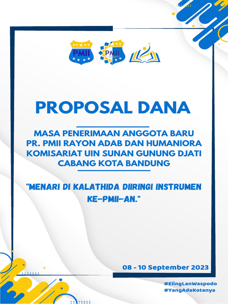 Proposal Dana Mapaba I Rayon Adhum 2023 | PDF