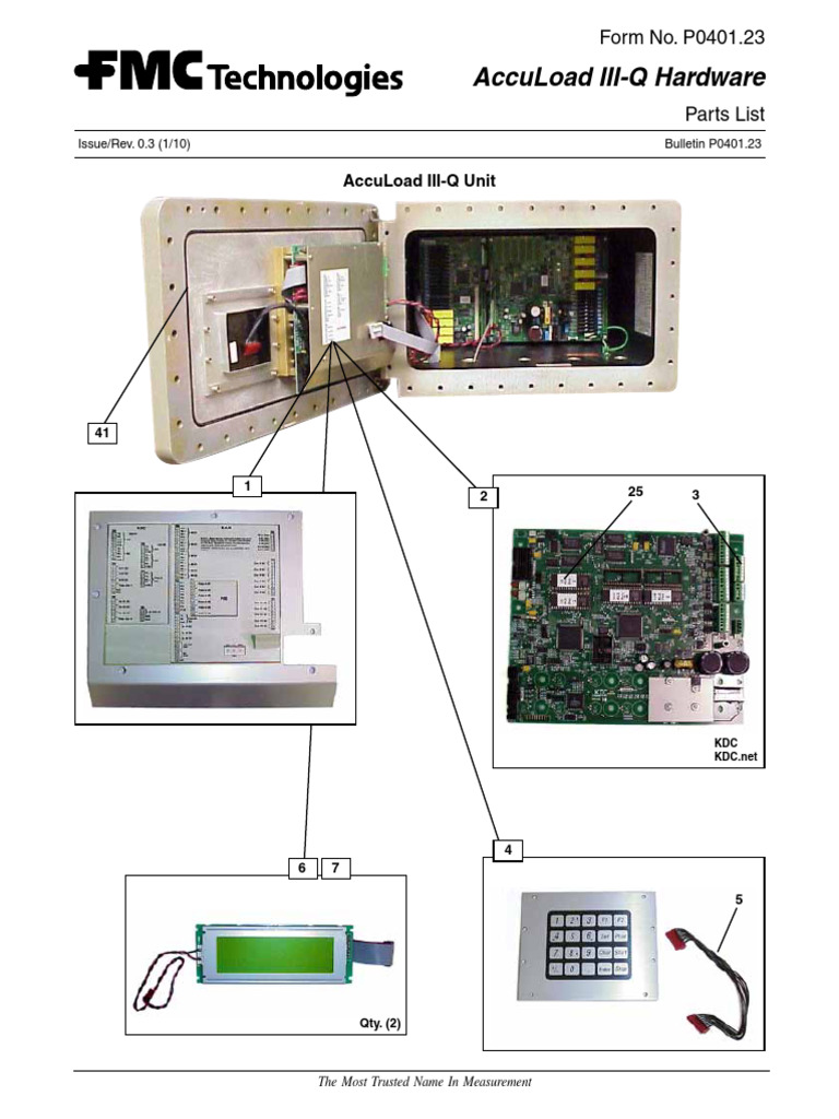 Accuload Iii-Q Unit | PDF | Computing | Computer Engineering