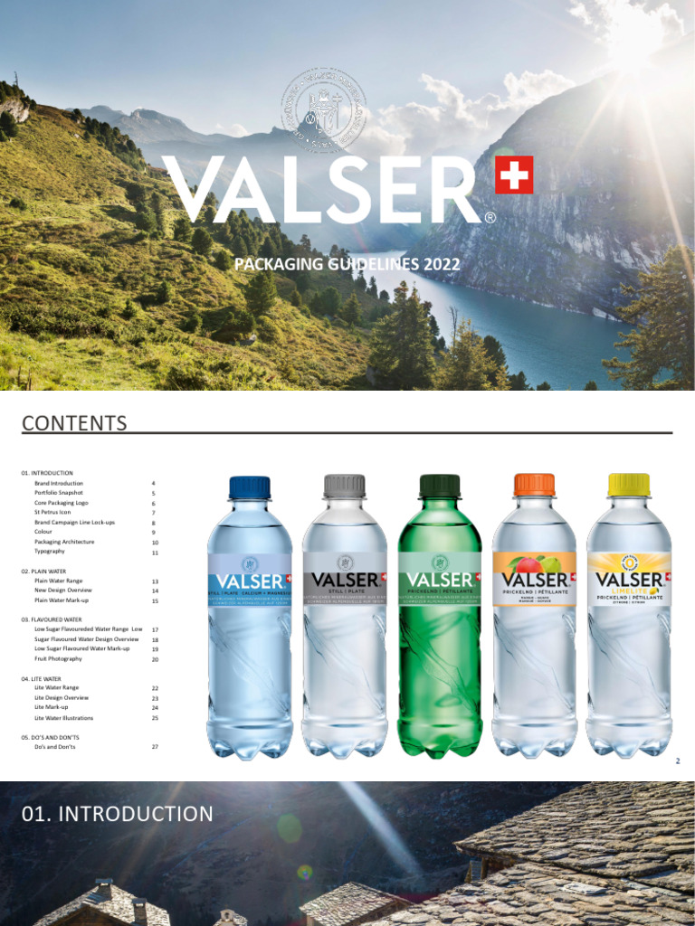 Valser Brand & Pack Guidelines - Final | PDF | Brand | Logos