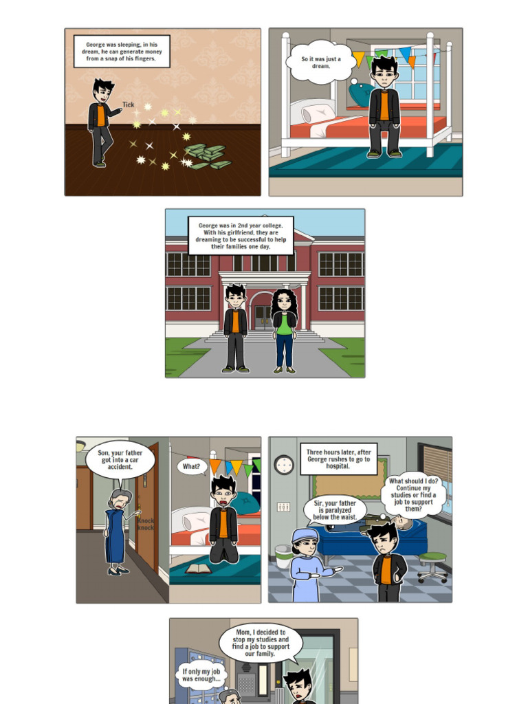 Cainglet Ethics TP Comics Strip | PDF