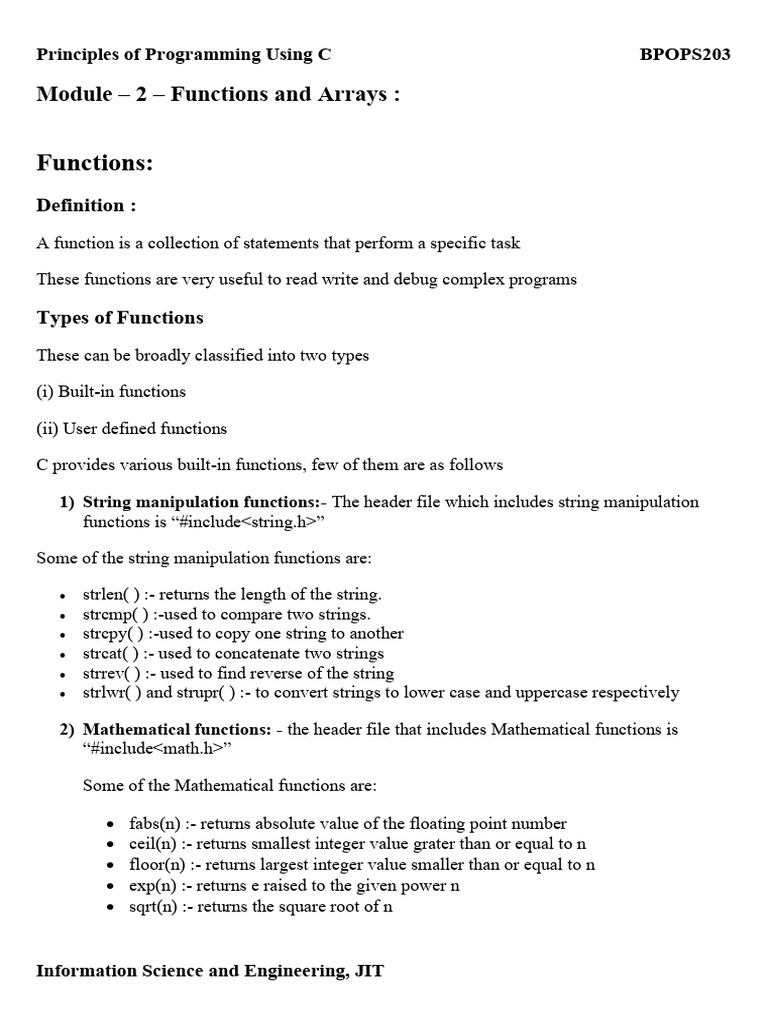 POP_Module_3 | Download Free PDF | Parameter (Computer Programming ... POP_Module_3 | Download Free PDF | Parameter (Computer Programming ...