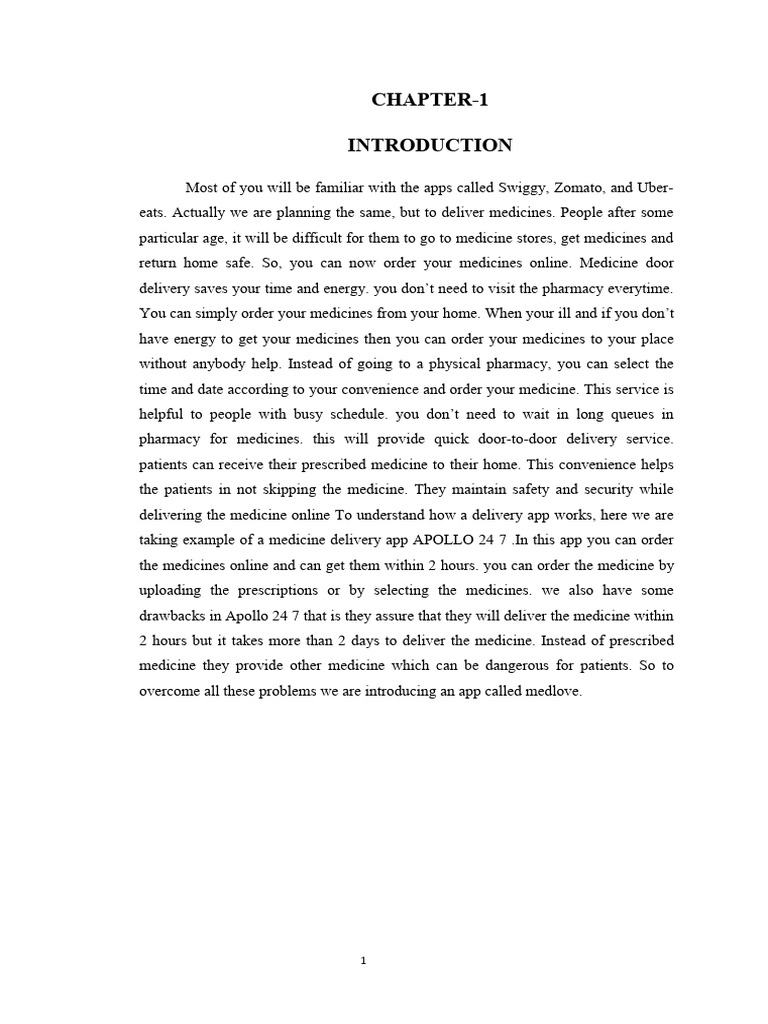 Medicine Door Deliver Document | PDF | Java (Programming Language) | Internet Protocols