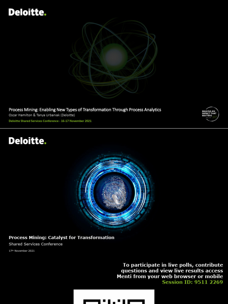 Deloitte Uk ssc2021 Process Mining | PDF | Analytics | Mining