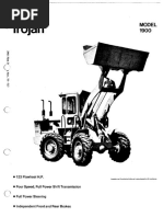 JLG 1255 Spec Sheet | PDF | Horsepower | Axle