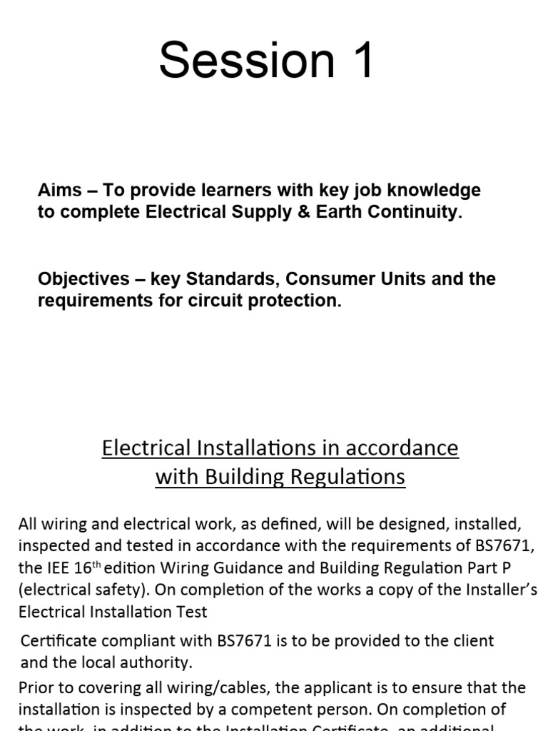 Electrical Powerpoint This One | PDF | Fuse (Electrical) | Electrical ...