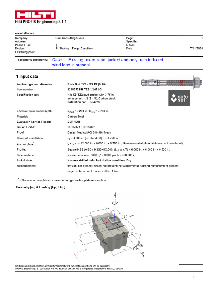 J4 - Hilti | PDF | Civil Engineering | Building Engineering