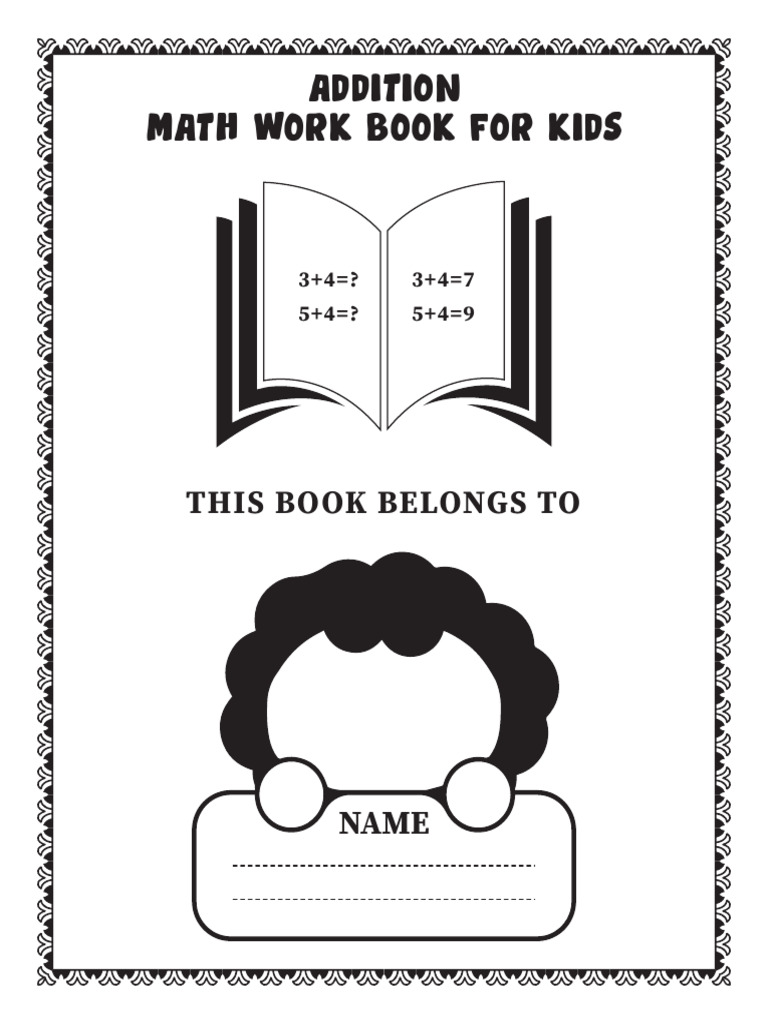 Addition Math Workbook | PDF