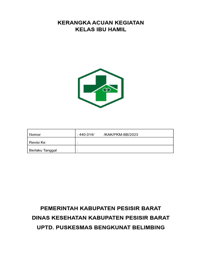 Cover Kak Kelas Ibu Hamil | PDF