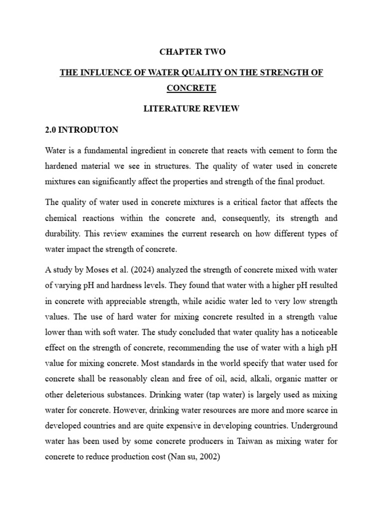 Chapter 2 Correction | PDF | Concrete | Cement