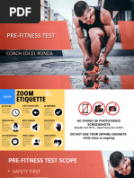 Trunk Rotation Flexibility Test Guide | PDF
