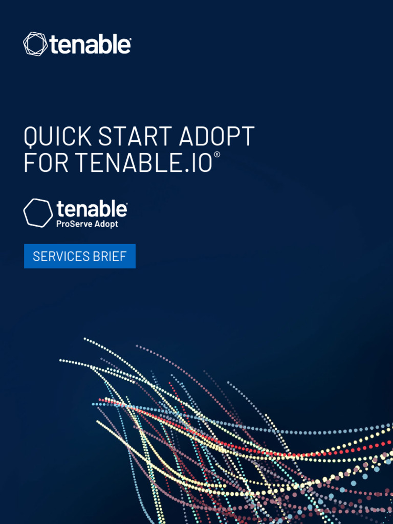 PS SB QS Adopt Tenable - Io | PDF | Vulnerability (Computing) | Computing