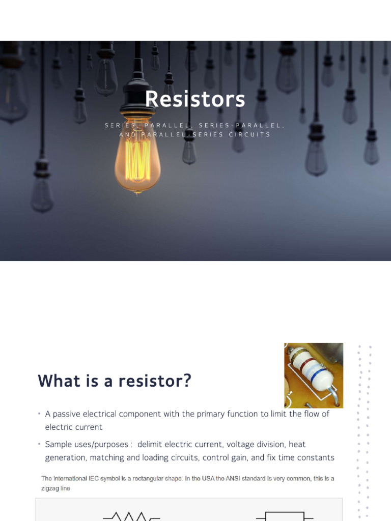 03 Resistors, Ohms Law, Watts Law | PDF | Science & Mathematics | Classics