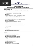 Acdf Physical Therapy Post Op Protocol | PDF | Anatomical Terms Of ...