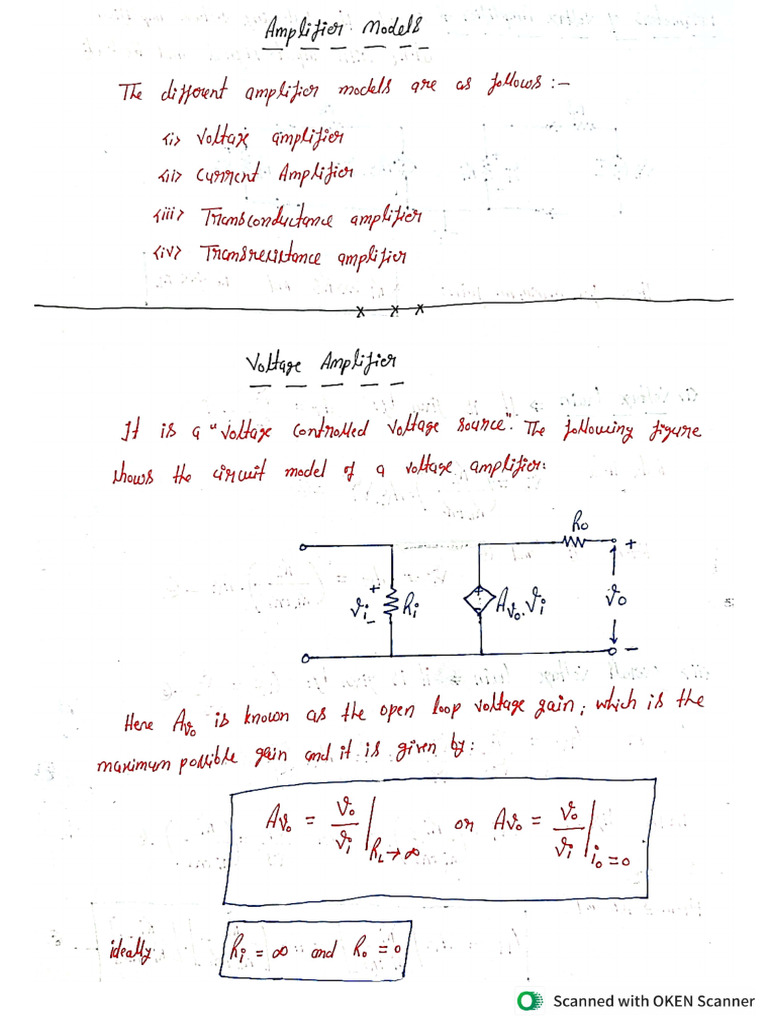 Amplifier Models | PDF