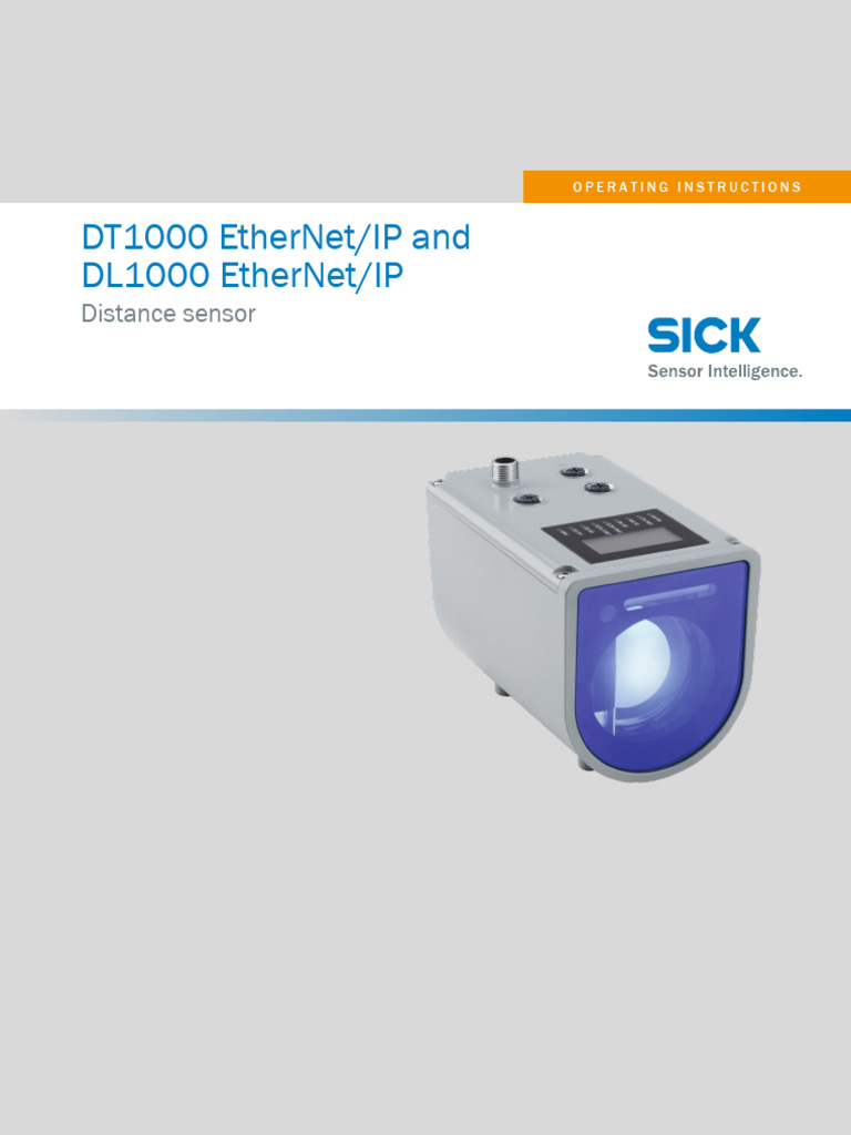 Operating Instructions dt1000 Ethernet Ip and dl1000 Ethernet Ip ...
