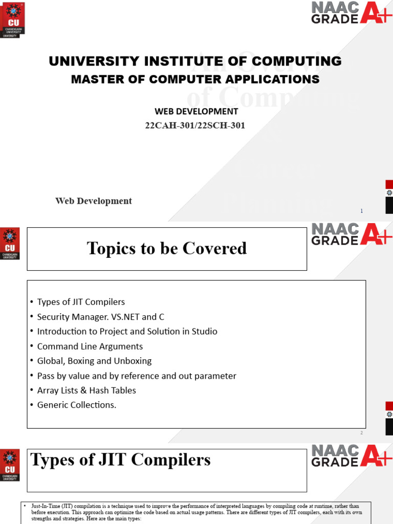 Types of JIT | PDF | Parameter (Computer Programming) | Computer Data