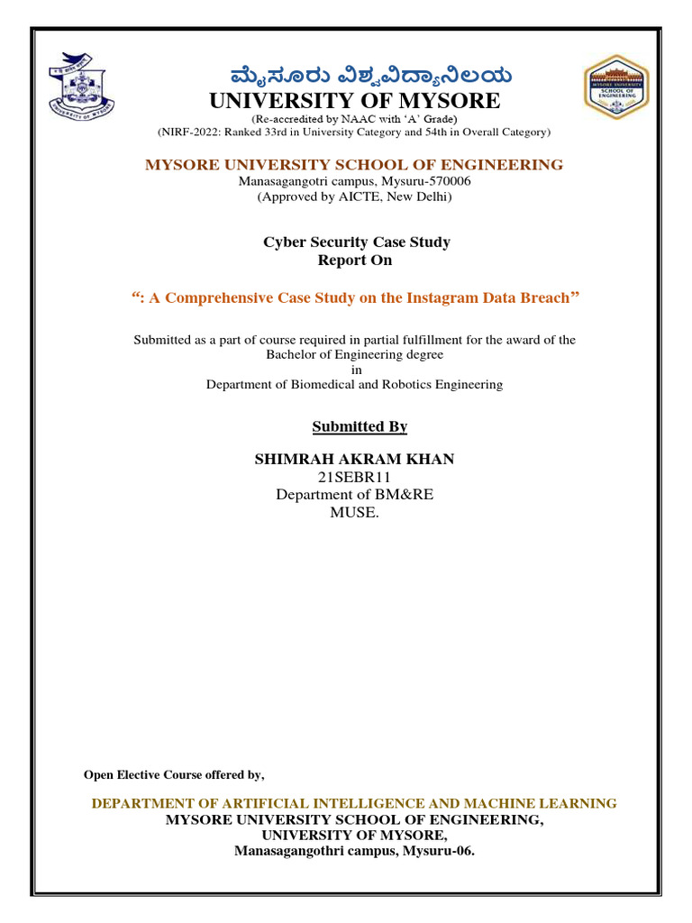 Cyber Security Case Study | PDF | Security | Computer Security