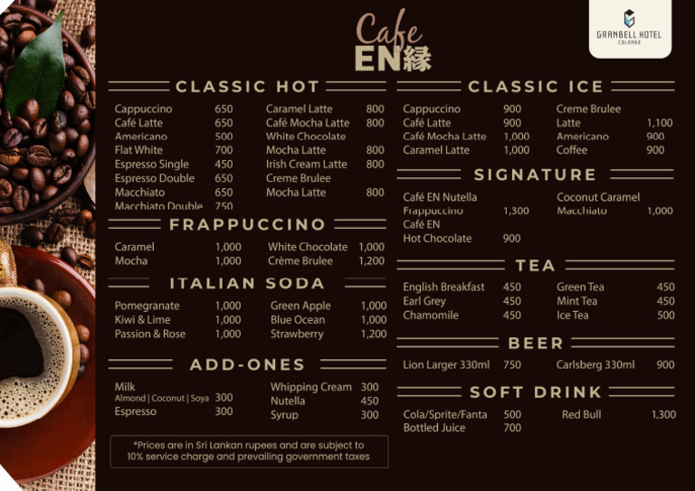 Cafe Menu January | PDF