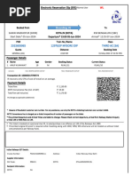 Indian Railway Seat Layout | PDF | Rolling Stock | Rail Transport