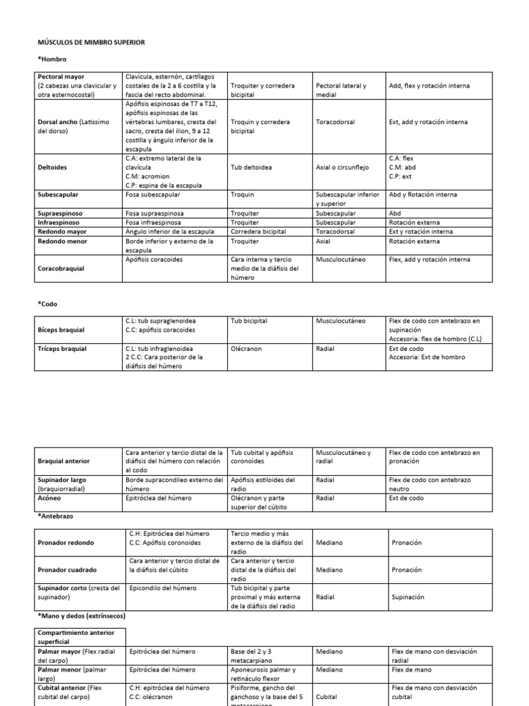MMSS | PDF | Mano | Codo