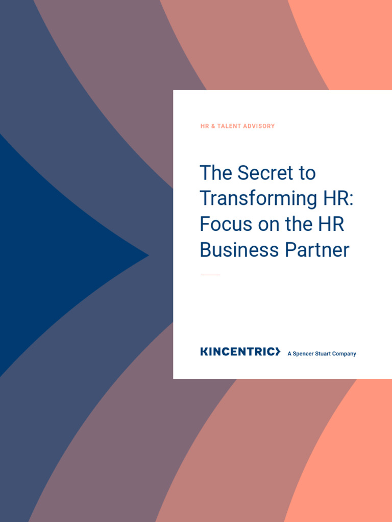 Transform HR with Strategic HRBPs | PDF | Human Resource Management ...