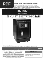 Garrison Digital Safe User Guide | PDF | Manufactured Goods
