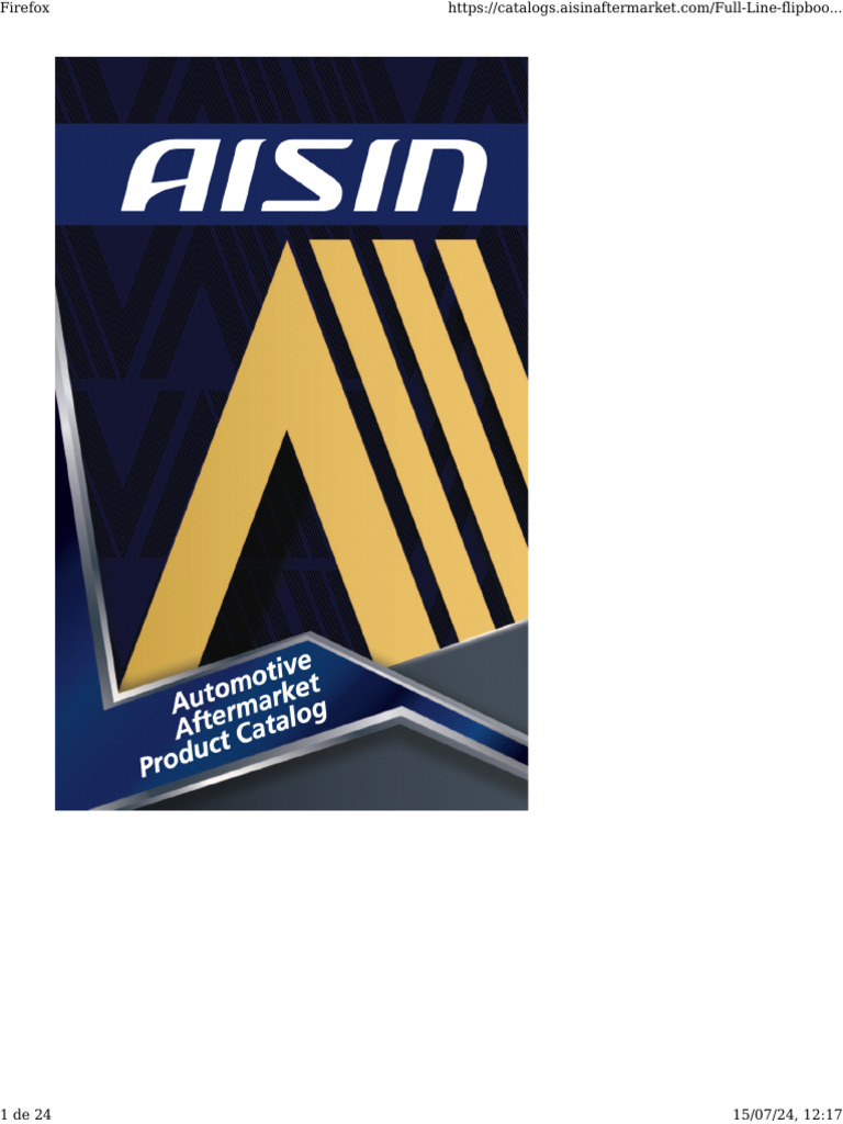 AISIN Full Line Flipbook2022 | PDF