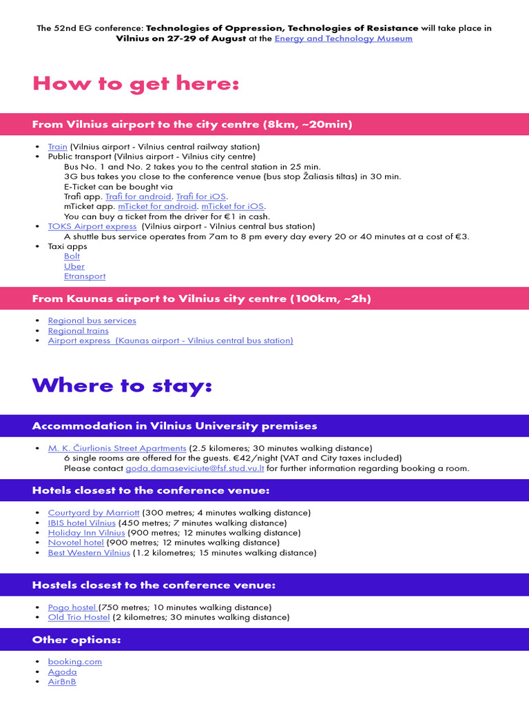 EG Travel and Accomodation Tips | PDF